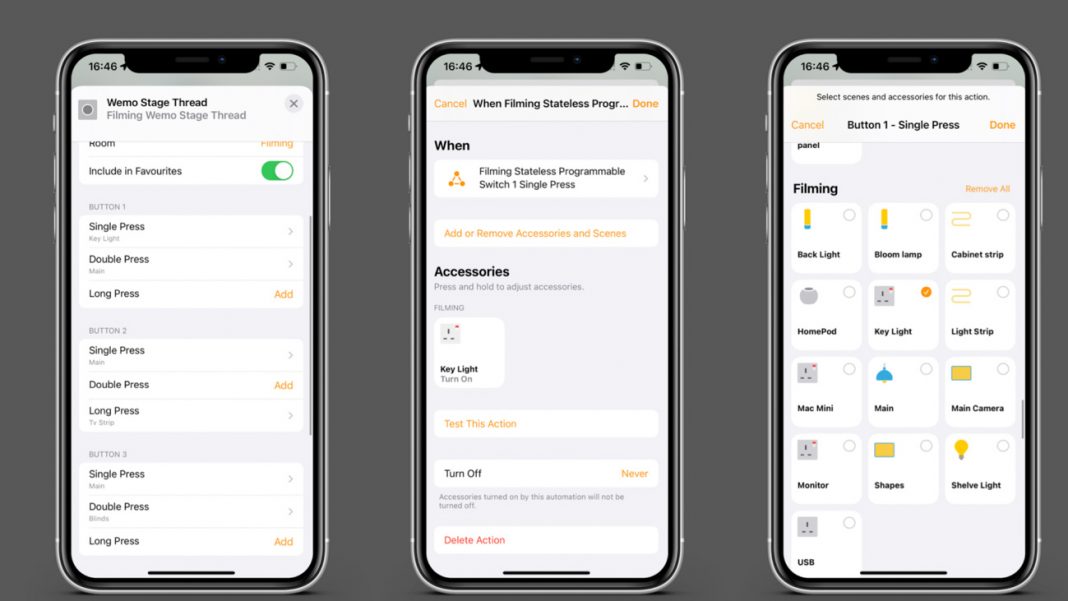 Wemo Stage Scene Controller Review - Now usable with Thread - HomeKit ...